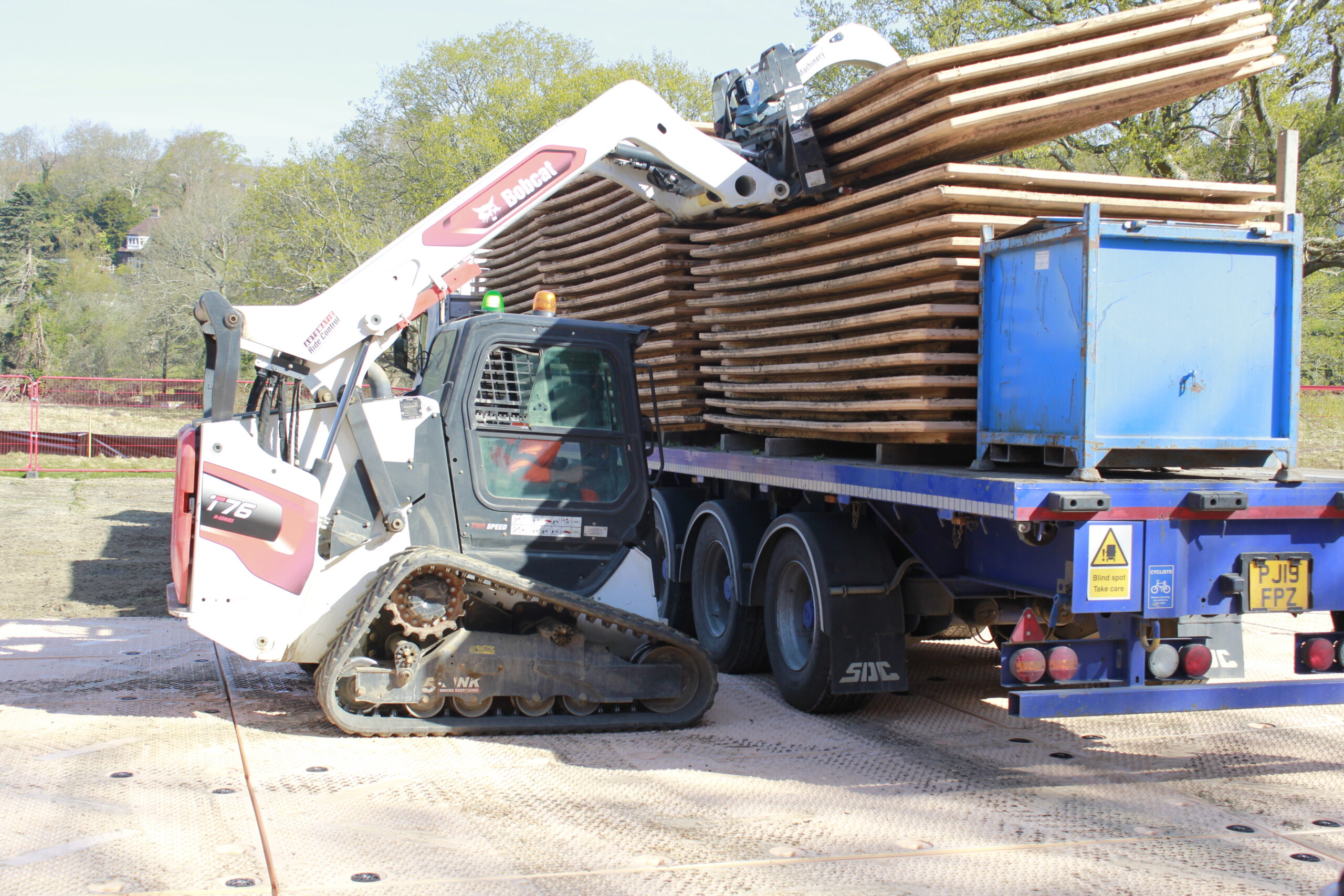 Heavy-Duty Trackway Installation for Football Pitch Access - MRF ...